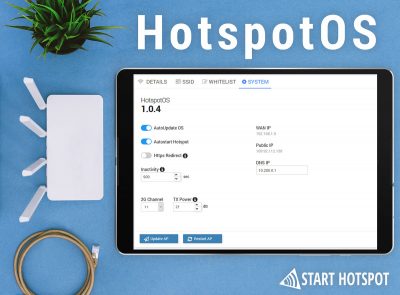 HotspotOS I Start Hotspot Cloud WiFi software