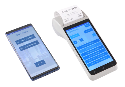 WiFi Tickets App - Start Hotspot